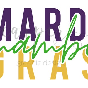 Mardi Gras Mambo Svg Puff Vinyl - Etsy