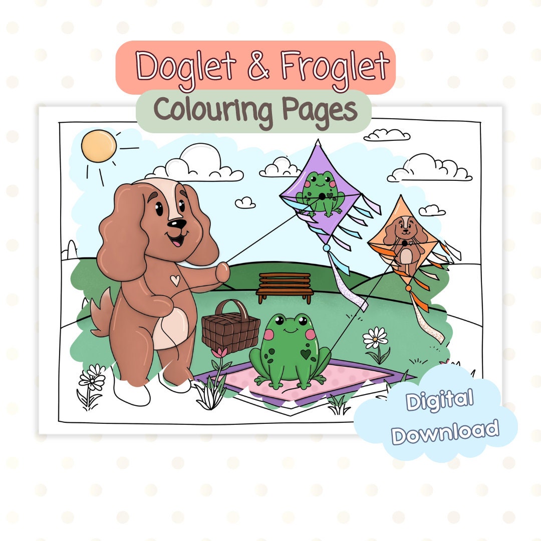 Froglet Coloring Page