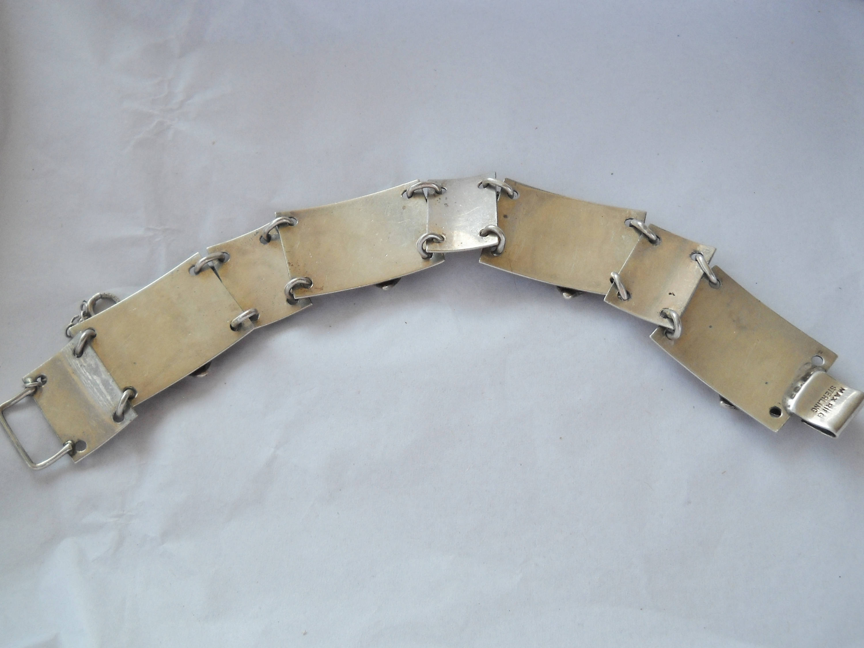 Vintage Max Rieg Art Nouveau Style Sterling Dimensional Floral Panel ...