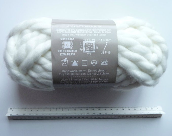 Loops and Threads Biggie Yarn Giant Yarn Extreme Knitting Yarn Gigantic ...