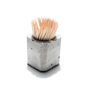 Concrete Toothpick Holder - Etsy
