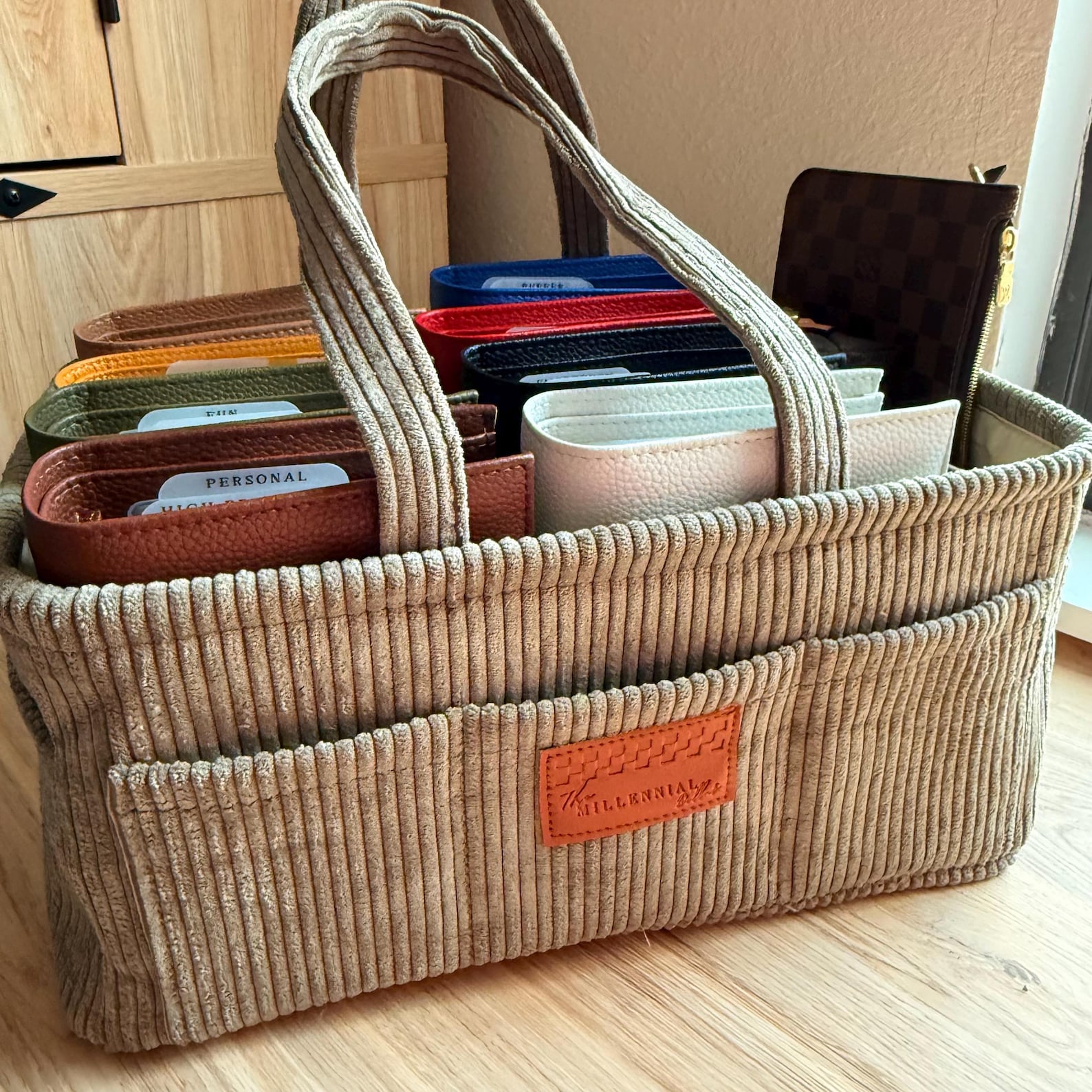 Nina Binder Caddy | Carrier for Budgeting Supplies | Cash Envelope ...