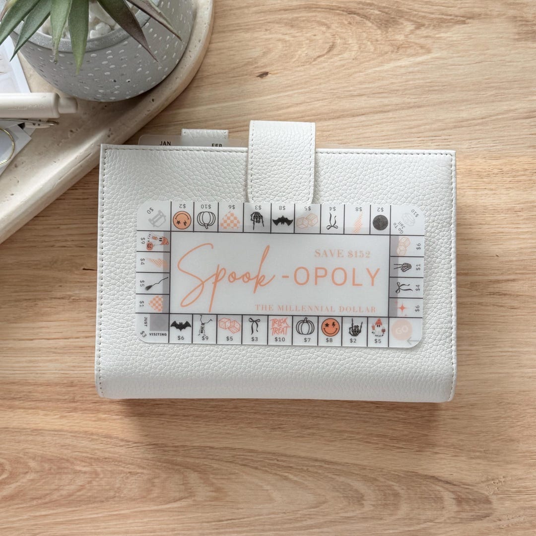 SPOOK-OPOLY | Savings Challenge Game - Etsy