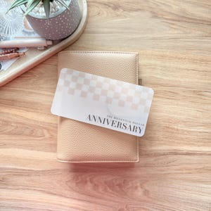 Nina Custom Checkered Envelope Inserts | Personal/a6 | Cash Budgeting ...