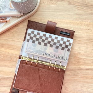 Nina Custom Checkered Envelope Inserts | Personal/a6 | Cash Budgeting ...