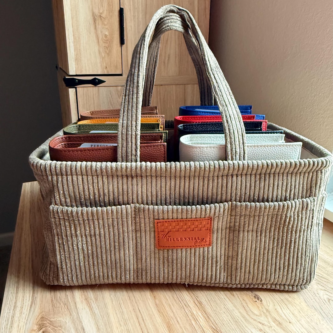 Nina Binder Caddy | Carrier for Budgeting Supplies | Cash Envelope ...