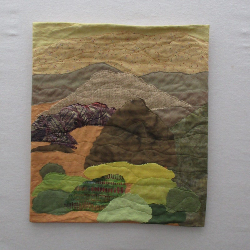 Landscape Art Quilt - Etsy
