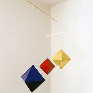 Montessori Octahedron Mobile - Etsy
