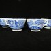 SPODE England C1816 Cobalt Blue Hand Painted ITALIAN Tea Coffee Cup Set ...