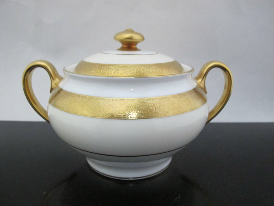 MINTON K159 Bone China BUCKINGHAM Gold Gilt Sugar Bowl With Lid - Etsy