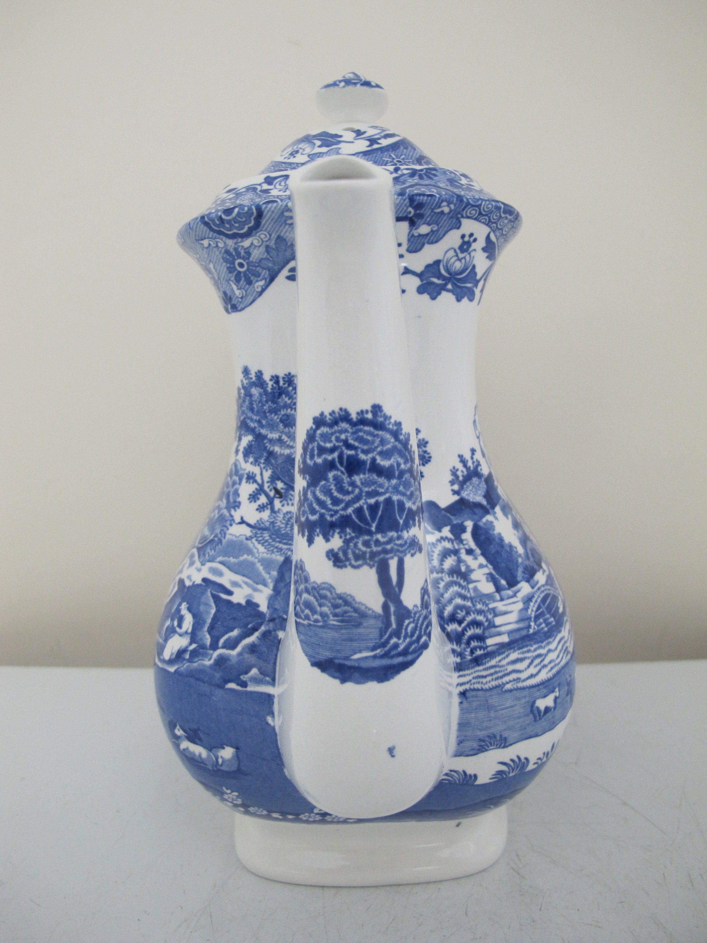 SPODE England C1816 Cobalt Blue Hand Painted ITALIAN 9 Coffee Pot - Etsy