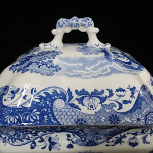 SPODE England C1816 Cobalt Blue Hand Painted ITALIAN Large 13 Soup ...