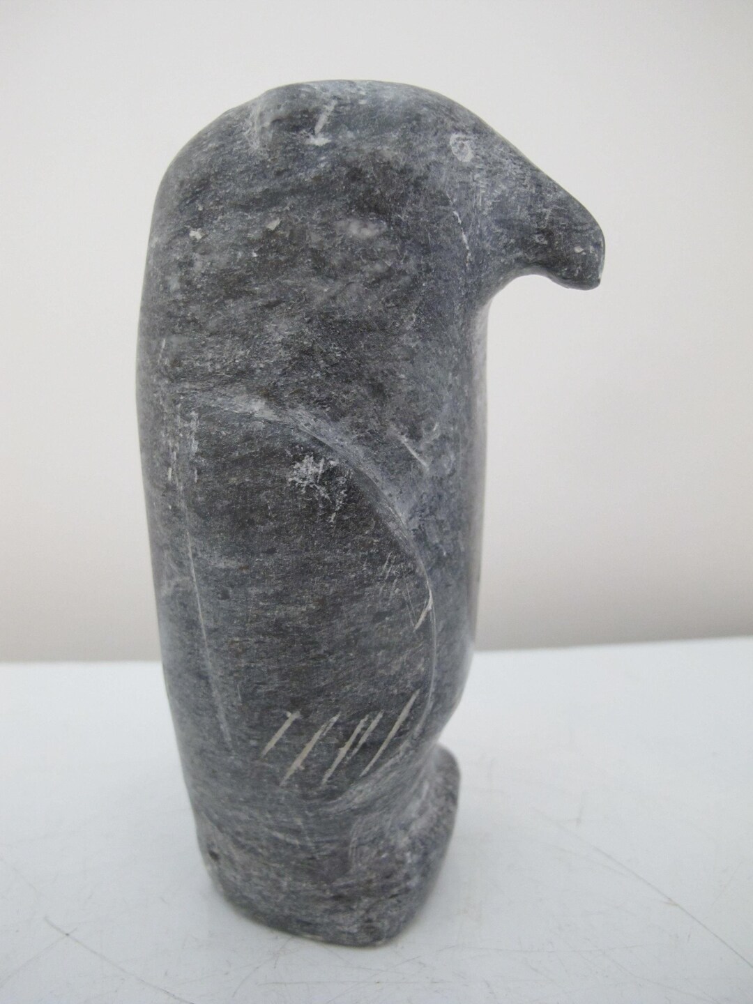 Canadian INUIT Native Carved Soapstone Bird PENGUIN Sculpture - Etsy
