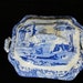 SPODE England C1816 Cobalt Blue Hand Painted ITALIAN Large 13 Soup ...