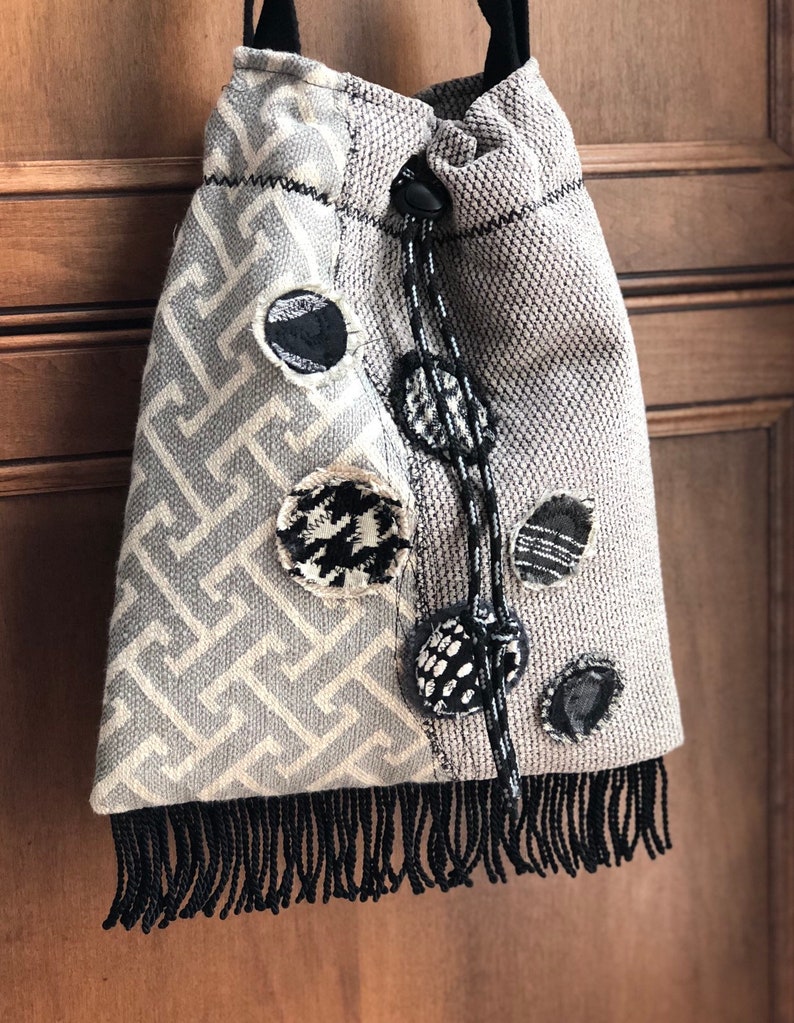 HANDMADE DRAWSTRING BAG Crossbody & Shoulder Style Hobo Bag - Etsy