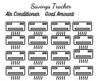 Air Conditioner Planner Sticker Air Conditioner Icon Sticker Air ...