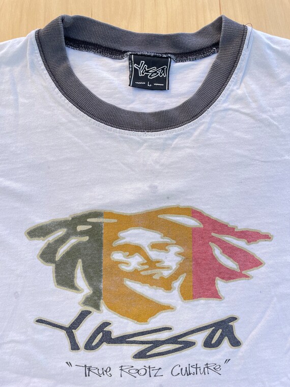 Yaga Shirt Vintage 90s True Rootz Culture USA Made Skate Yaga Shirt Vintage 90s True Rootz Culture USA Made Skate