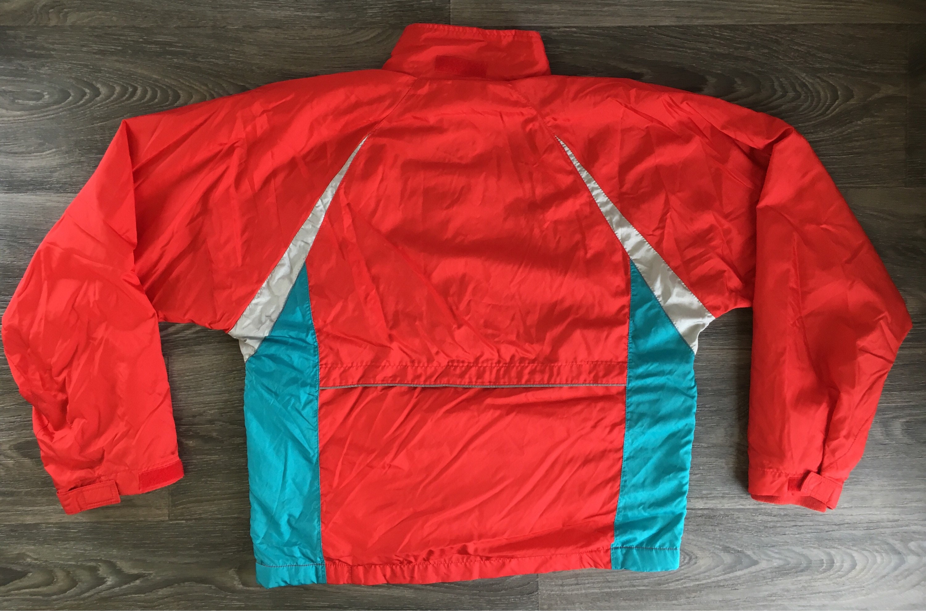 ASICS Jacket WINDBREAKER 80's Vintage EXCELTECH/ Full Zip Warm up ...