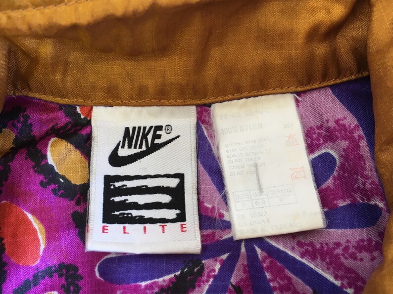 NIKE ELITE Windbreaker Jacket 90's Vintage/ Fresh Prince Hip Hop Full ...