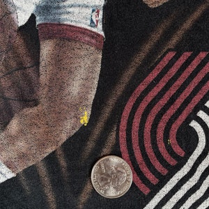 Arvydas Sabonis Blazers Shirt Vintage 90s Pro Player Bobble Head ...