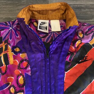 NIKE ELITE Windbreaker Jacket 90's Vintage/ Fresh Prince Hip Hop Full ...