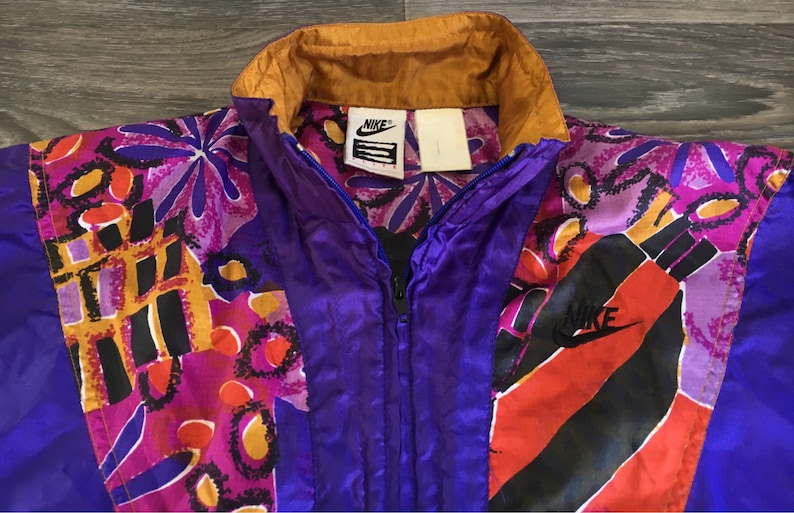 NIKE ELITE Windbreaker Jacket 90's Vintage/ Fresh Prince Hip Hop Full ...