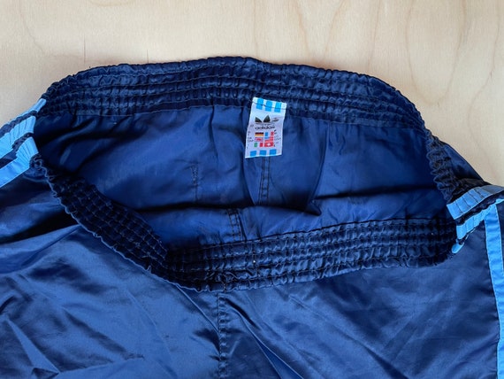 Adidas Sprinter Shorts Vintage 80s West Germany satin… - Gem