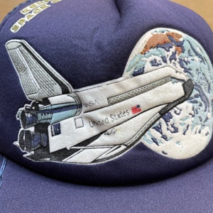NASA Snapback Hat Kennedy Space Center Shuttle Earth Orbit | Etsy