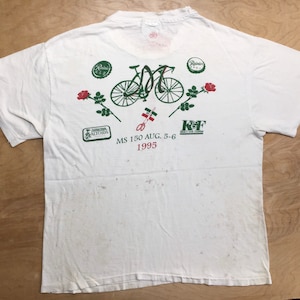 Le Bistro Montage Shirt 1995 Portland Vintage 90s Distress Work ...