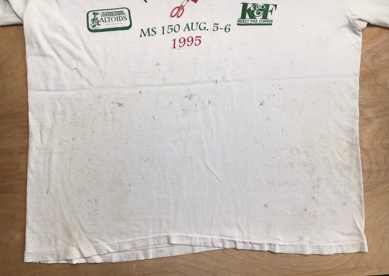 Le Bistro Montage Shirt 1995 Portland Vintage 90s Distress | Etsy