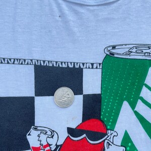 Vintage 7up Shirt 80s See Spot Catch Rays Soda Pop Tee Chewing Gum ...