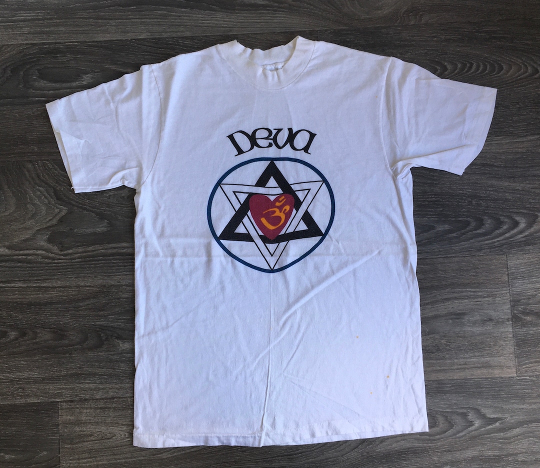 Deva Shirt 90s Sanskrit Hindu Divinity Devi Spiritual Tshirt Cotton USA ...