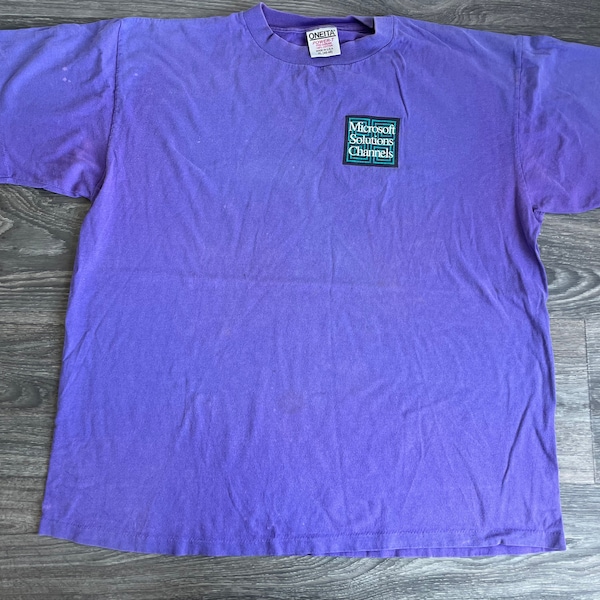 Microsoft Vintage Shirt - Etsy