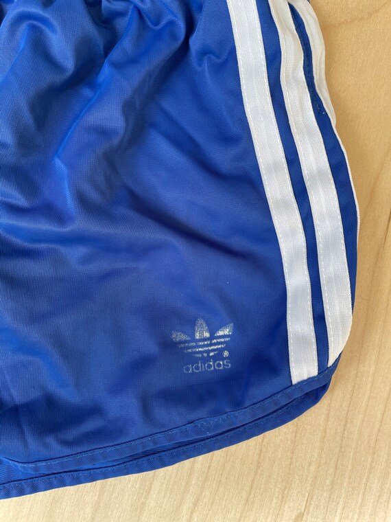 Adidas Sprinter Shorts trefoil Vintage 80s satin 3 st… - Gem
