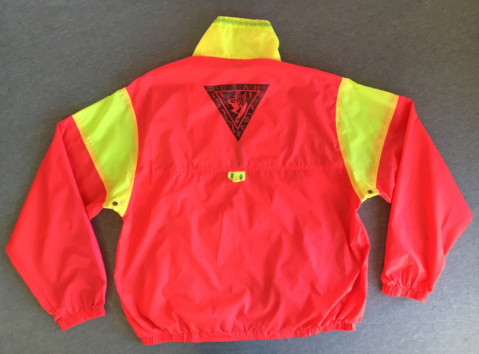 OCEAN PACIFIC Jacket 80s Vintage/ OP Windbreaker Neon Pink - Etsy