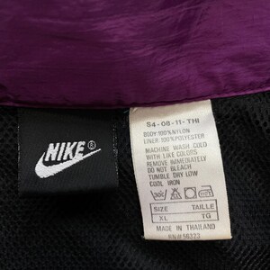 Nike Track Jacket 90s Vintage Color Block Black Purple Blue Geometric ...