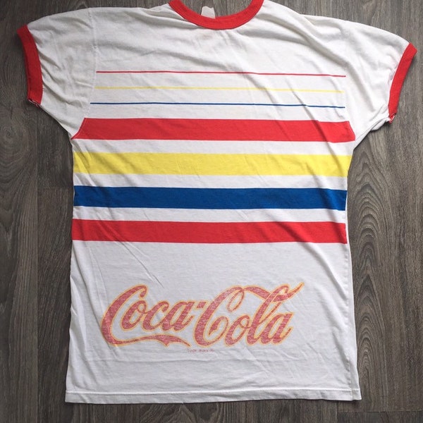 80s Coca Cola Shirt - Etsy