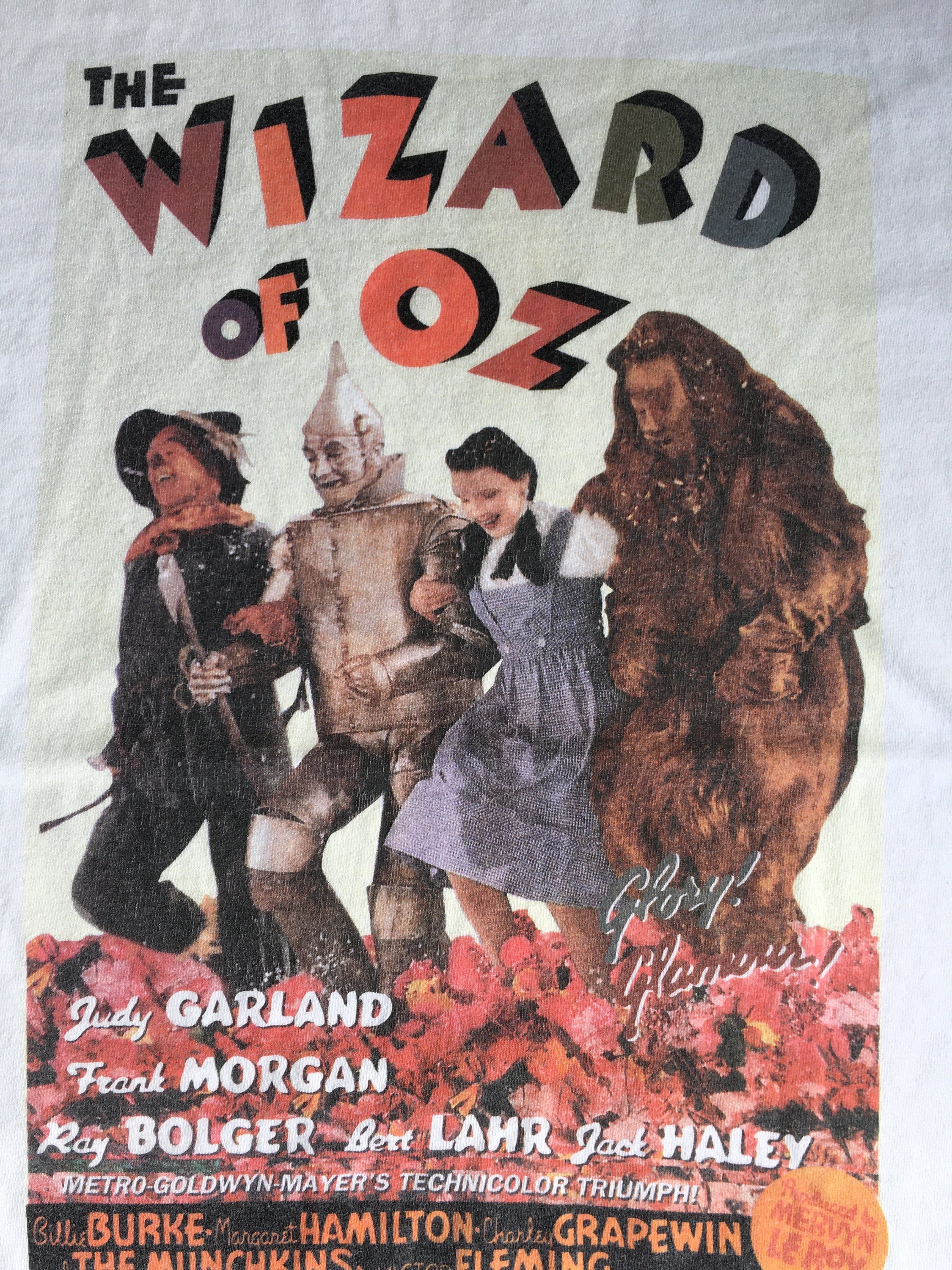 Wizard of Oz Shirt 90's Vtg Movie Poster Hollywood Tees - Etsy Australia