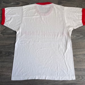 General Tire Shirt 80s Vintage Ringer Logo Ad Promo Tshirt USA Screen ...