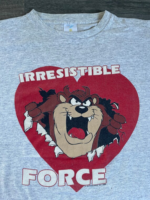 Taz Shirt 1989 Vintage Looney Tunes Tasmanian Devil “… - Gem