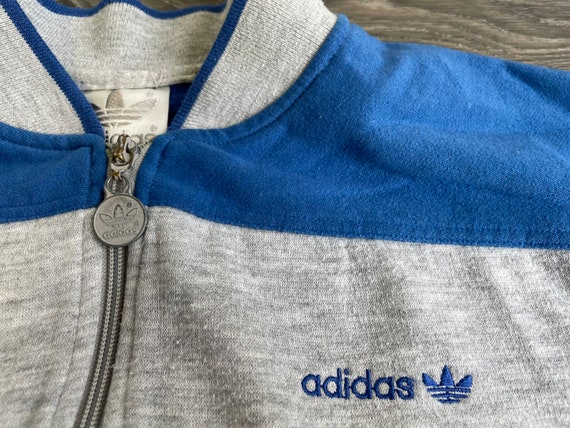 ADIDAS Jacket 90s Vintage Trefoil Track Sweater Sweat… - Gem