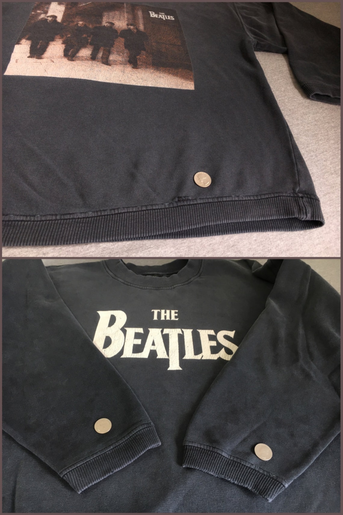 The BEATLES Sweatshirt 1991 Vintage/ 90's APPLE CORPS | Etsy