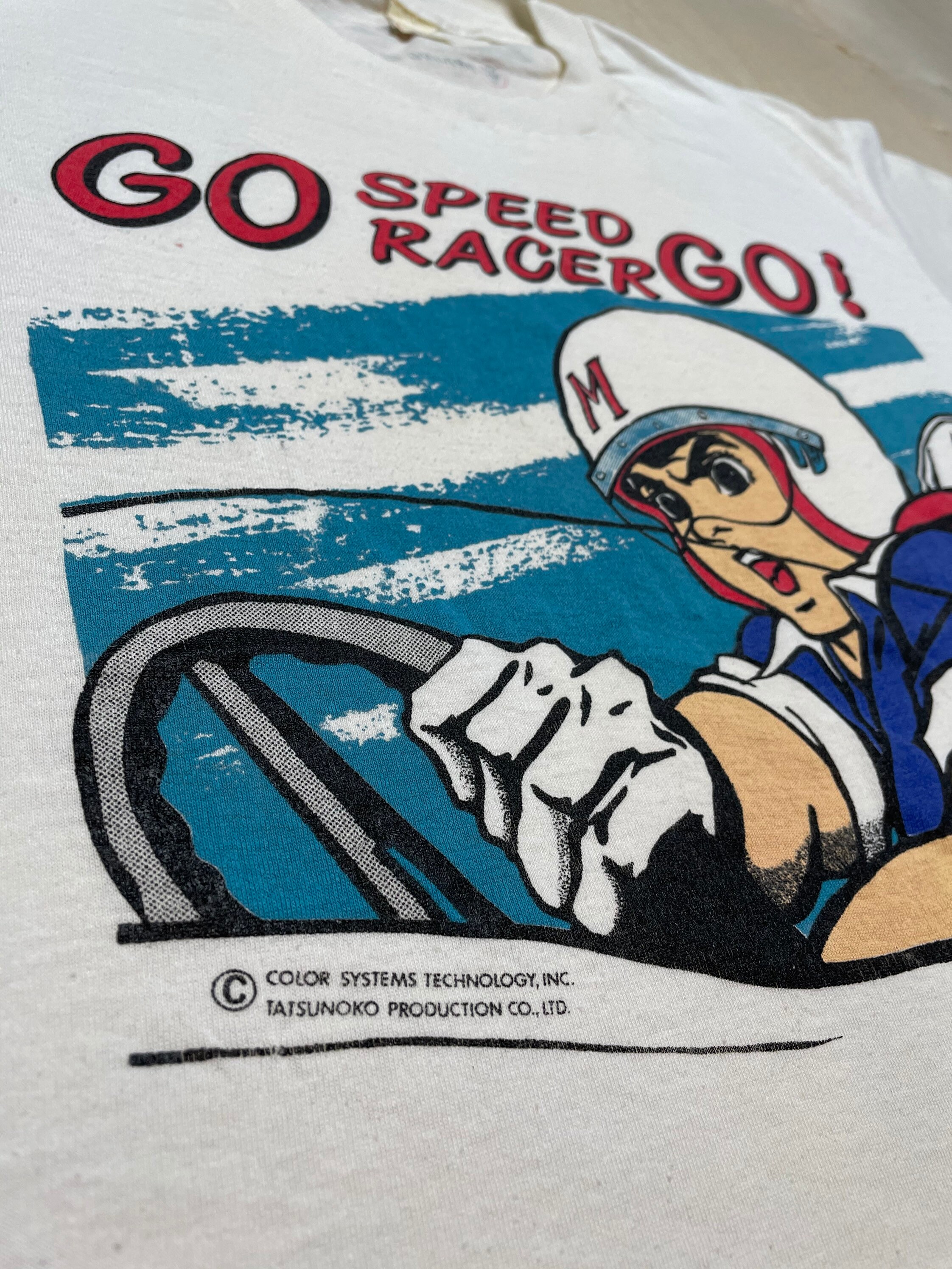 Speed Racer Shirt Mach Driving Gear Vintage 80s Rare Tatsunoko | Etsy