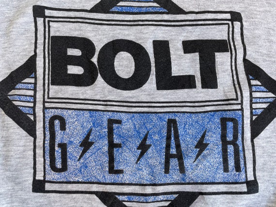 Lightning BOLT Gear Sweatshirt 80s Vintage Team Hawai… - Gem