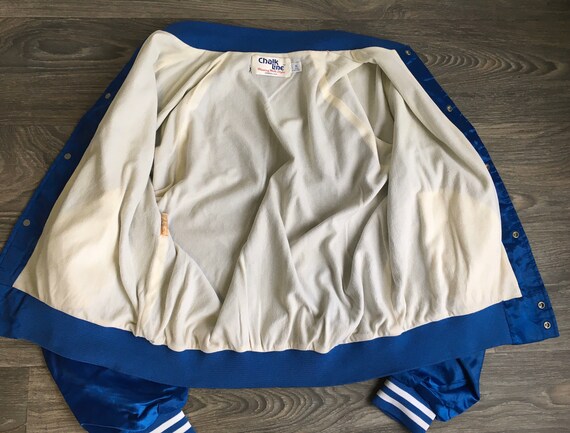 PORTLAND BREAKERS Satin Jacket 80's Vintage Football … - Gem