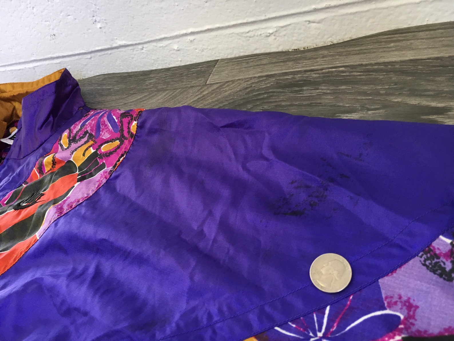 NIKE ELITE Windbreaker Jacket 90's Vintage/ Fresh Prince Hip Hop Full ...