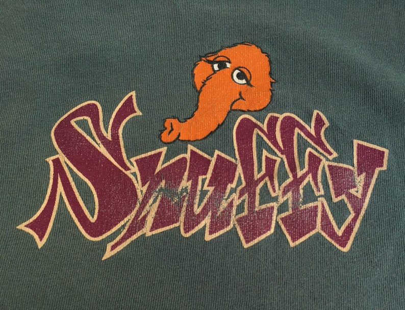 SNUFFLEUPAGUS Shirt 90s Vintage Sesame Street SNUFFY Jim - Etsy