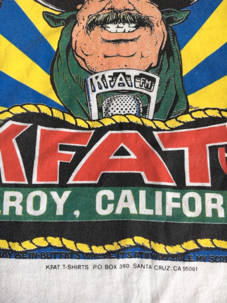 KFAT Radio Jersey 1987 Vintage Shirt GILROY California Country | Etsy