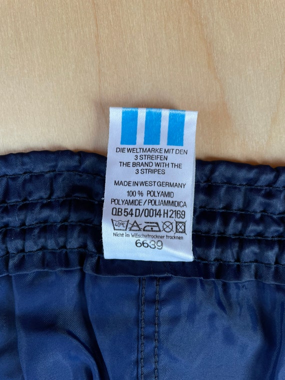 Adidas Sprinter Shorts Vintage 80s West Germany satin… - Gem
