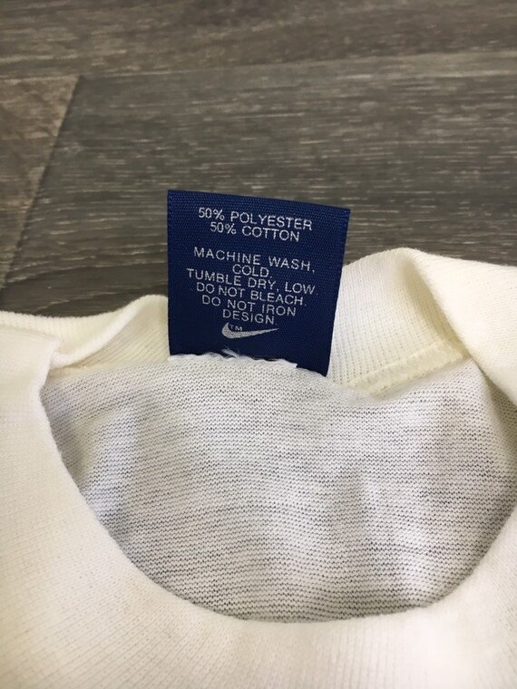 Nike Race Tshirt Vintage 80s Blue Tag Masters 15k Cha… - Gem